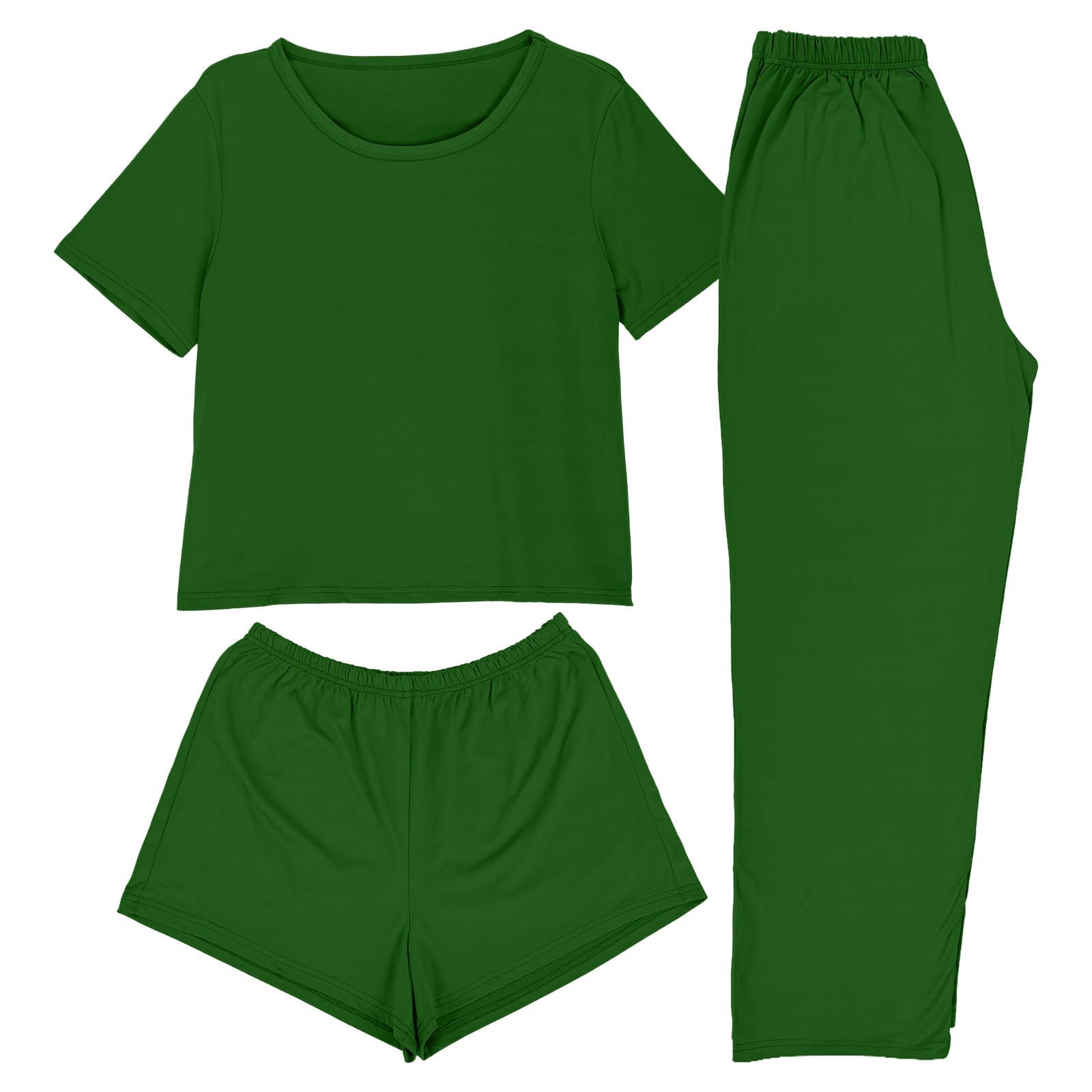 Click here for Yuyuzo Pajamas Set For Women 3 Piece Loungewear Ou... prices
