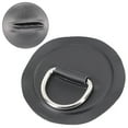BESHOM Surfboard Dinghy Boat PVC Patch Sups Round Ring Pad D Ring Deck Rigging, Black - Walmart.com