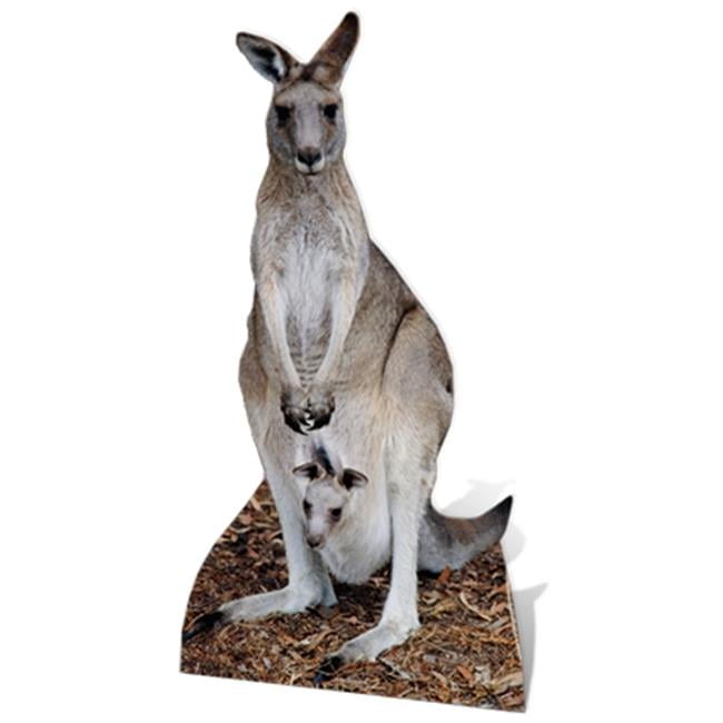 Star Cutouts SC73 Kangaroo Cardboard Cutout Standup - Walmart.com ...