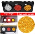 HUANG LED Truck/Trailer Tail Lights with Iron Bracket – 48-LED Light ...