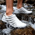 Men's & Women's Wide Toe Barefoot Water Shoes, Quick-Dry Non-Slip Slip ...