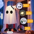 Aximioll Halloween Spooky Bat Witches — Multicolor Glow with Eerie ...