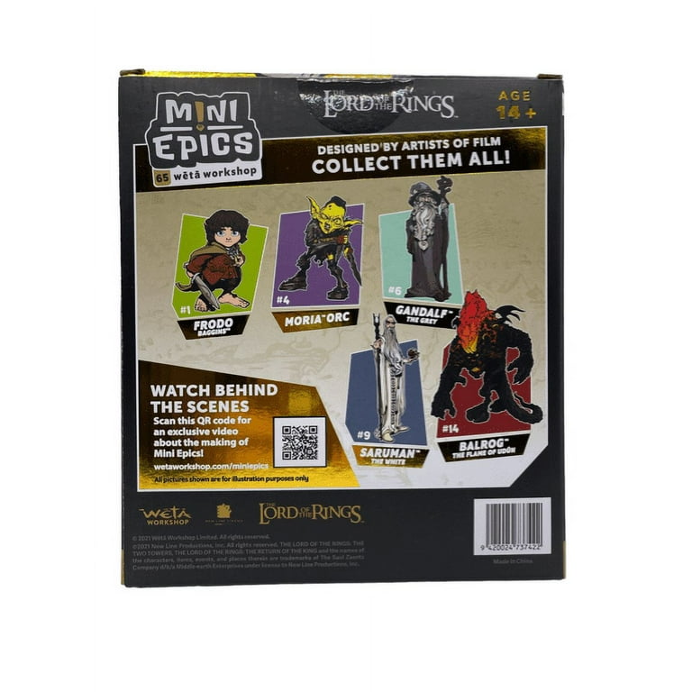 Weta Workshop Mini Epics The Lord of The Rings Trilogy Gandalf The White AE Exclusive Walmart