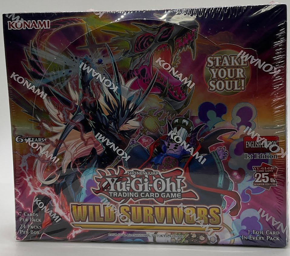 Yu-Gi-Oh! Wild Survivors Booster Box - Walmart.com