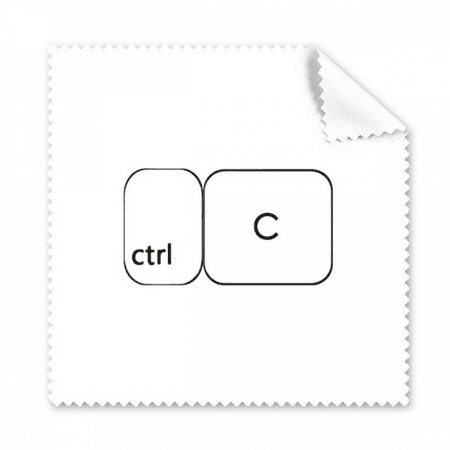 keyboard symbol ctrl c art deco fashion cleaning cloth ph screen ...