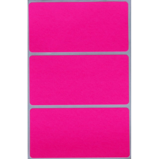 Royal Green Rectangular Name Tag Stickers Color-Coding Labels, 4" x 2 ...