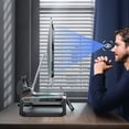 Monitor Stand with RGB Light and 4 USB Ports, Computer Riser with ...