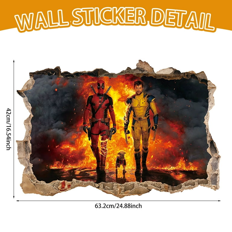 Wolverine Wall Decal