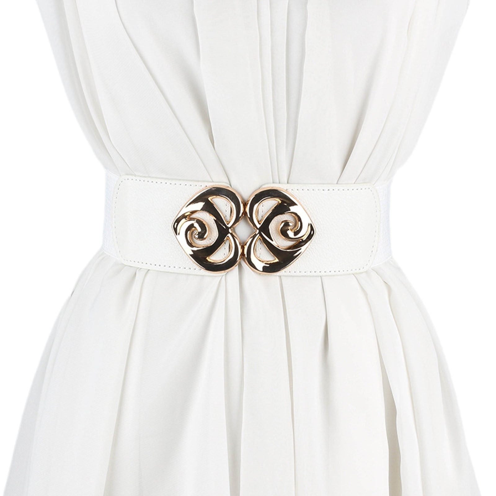 Click here for Yundhs Belt Ladies Fashion Atmosphere Wide Belt De... prices