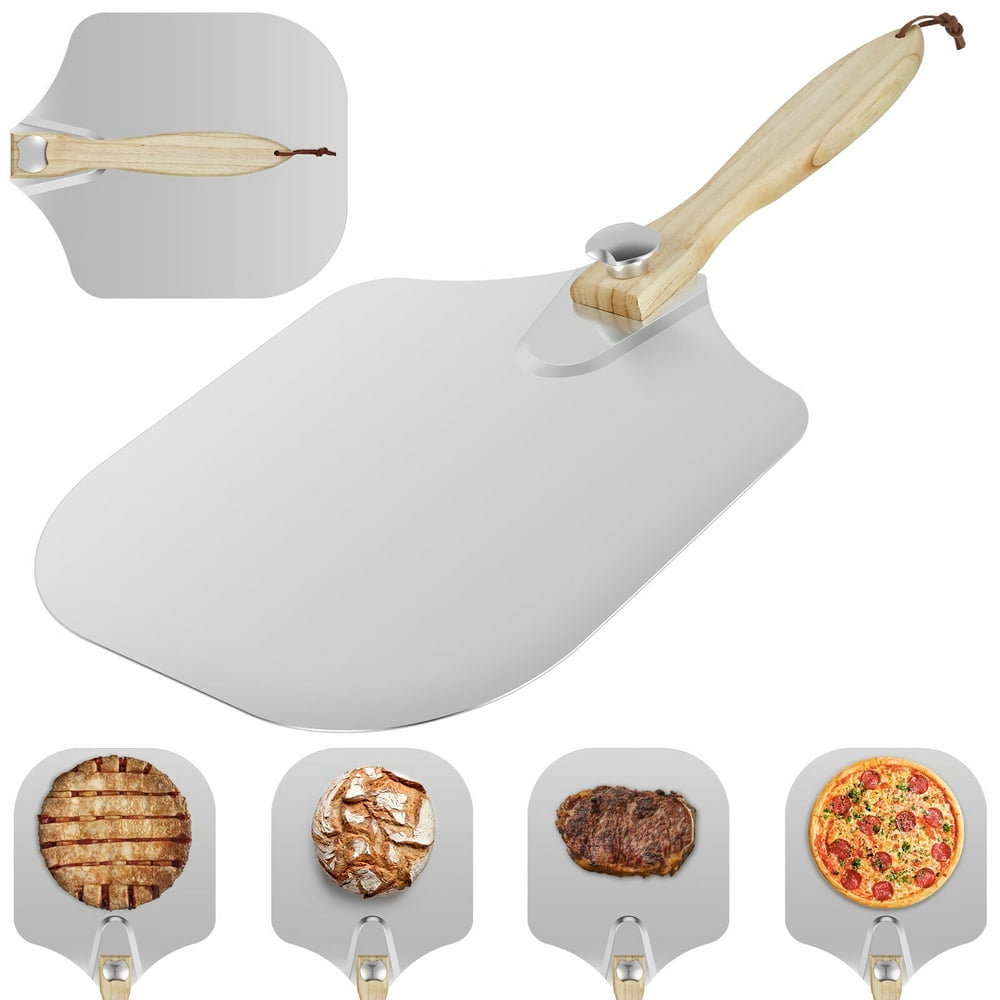 Click here for Keinxs Aluminum Pizza Peel Rectangular Pizza Spatu... prices