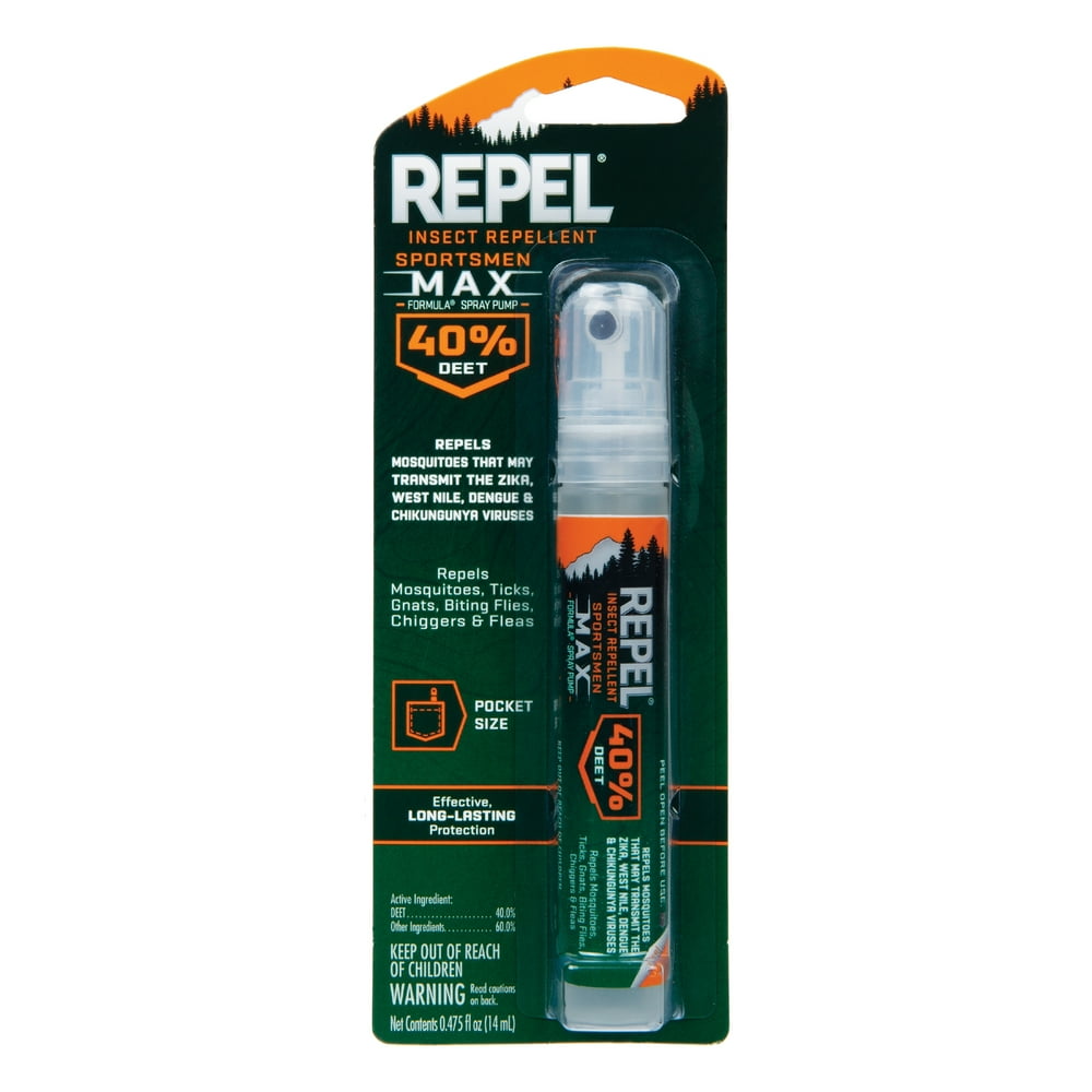 Repel Insect Repellent Sportsmen Max Formula With 40% DEET 0.475 Ounce ...