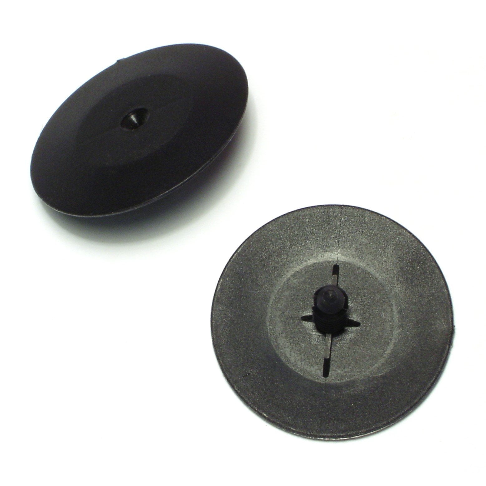 2" x 5/16" x 3/4" Black Plastic Hood Insulation Clips PSC-101 (12 pcs ...