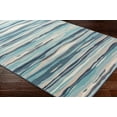 Mark&Day Area Rugs, 4x5 Montauban Modern Aqua Area Rug (3'11" x 5'7 ...