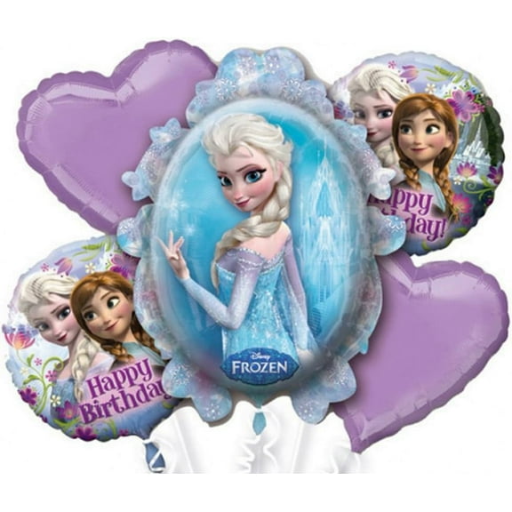 31" Disney Frozen Elsa Anna Mirror Shaped Foil Balloon - Walmart.com