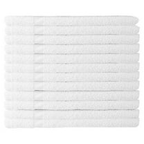 Pacific Linens 24-Pack 100% Cotton Washcloths, Durable, Lightweight ...