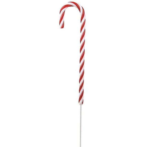 Candy Canes Stake - Set of 12 - Walmart.com