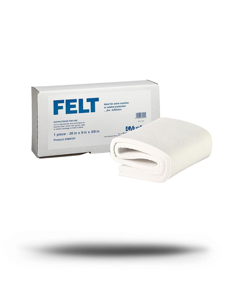 Mueller Orthopedic Felt - 1 piece - 36" x 9" x 3/8"/box #060101 ...