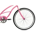 Wonder Wheels 26 In. Beach Cruiser Coaster Brake Single Speed Bicycle ...