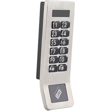 Electronic Keyless Keypad Door Digit Coded Lockers Lock by Fingerprint ...