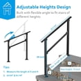 Wrought Iron Handrails for Outdoor Steps - Exterior Hand Rails for ...