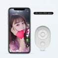 Mini Wireless Bluetooth Remote Shutter Controller Button Self Timer