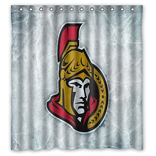 Click here for Touxihaa Ottawa Senators Shower Curtain Bathroom C... prices