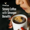VitaCup Extra Shot Instant Coffee Packets with Espresso Shot, 24ct ...