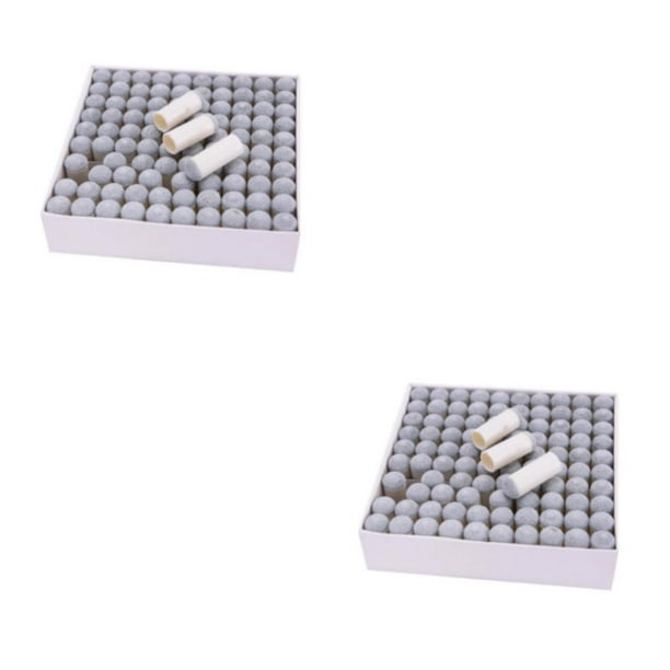 Enqiretly 100 Pack for Slip/Push On Billiards Snooker Replacement Cue ...