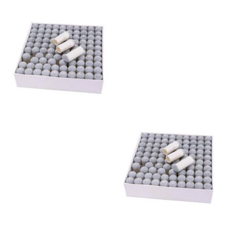Enqiretly 100 Pack for Slip/Push On Billiards Snooker Replacement Cue ...