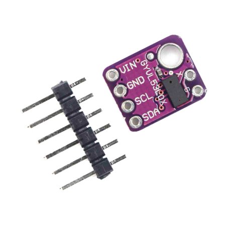 Mini Size High Precision VL53L0X GY-530 Time-of-Flight Distance ...