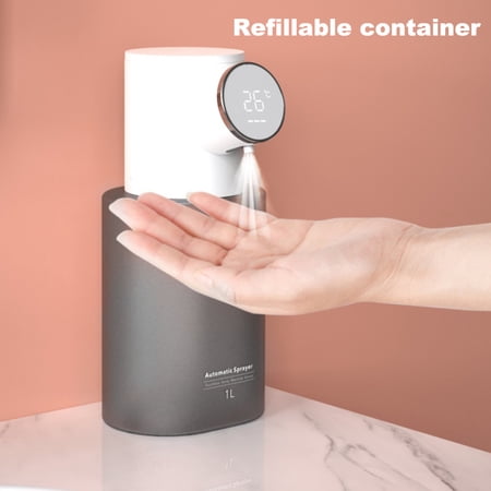 Automatic Mist Dispenser Wall Mount Refillable Hand Sensor Pump Machine ...