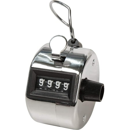 NC Manual Clicker Step Counter - Mechanical 4-Digit Quantity Counter ...