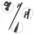 Camping Tent Ground Pegs With Tapered Tip Weatherproofed Tent Stakes ...