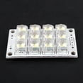 4X New DC 3V 5V 12 LED Super Bright White Piranha LED Circuit Board LED Lights Light Yacht ...