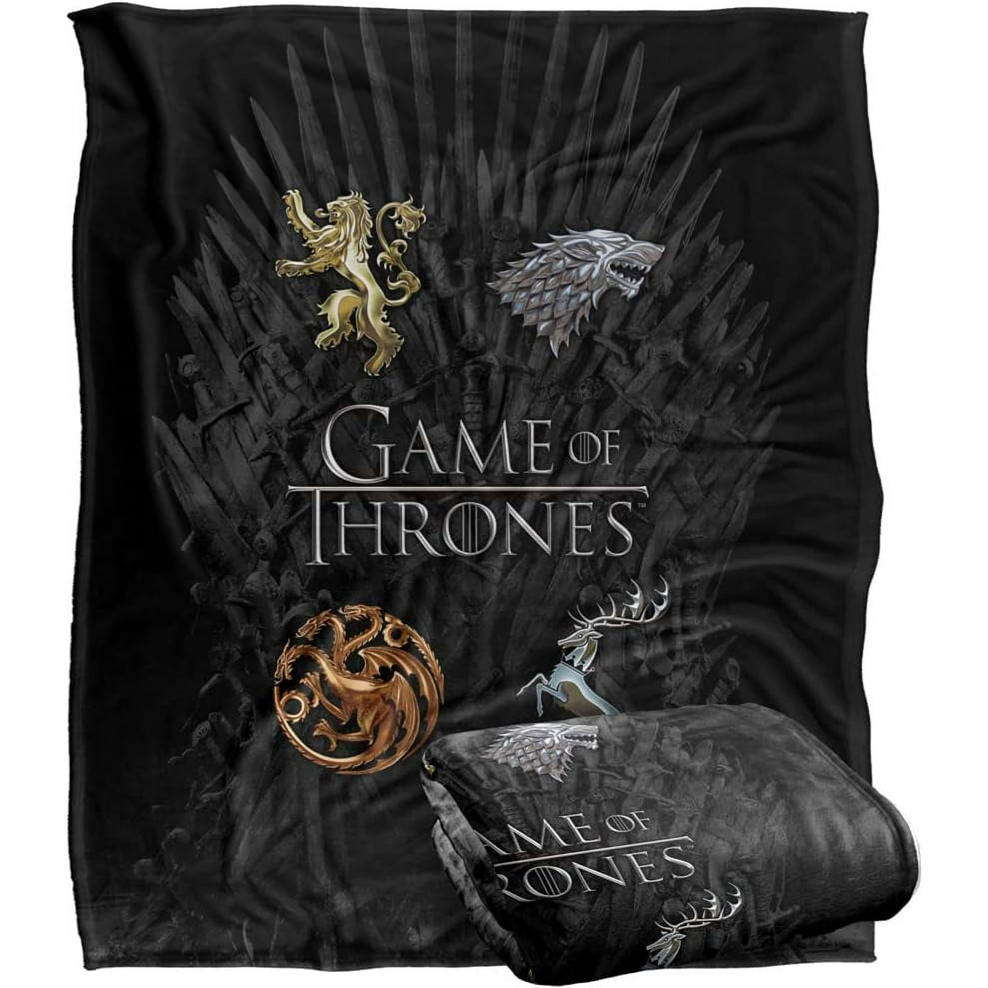 Click here for Kljhyu Game Of Thrones Blanket  50 X 60  Chrome Ho... prices
