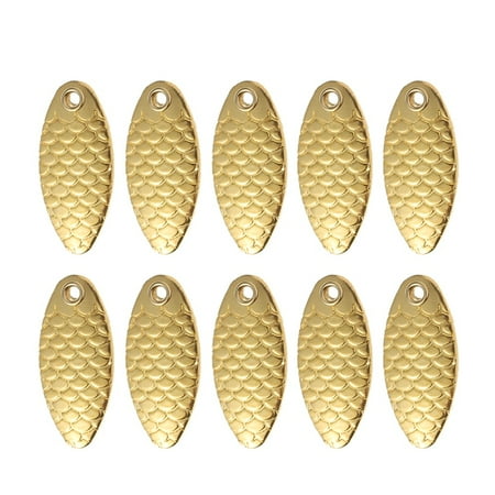 Selm LETTER Fish Ccales Fishing Attractor Spinner Vibration Blades ...