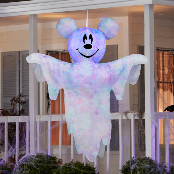 Halloween Mickey Mouse in Shibori Tie Dye with Blinking Lights ...