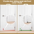 4/8/12 Pack Vertical Track Roller Wheel, Bedroom Door Sinking Repair ...