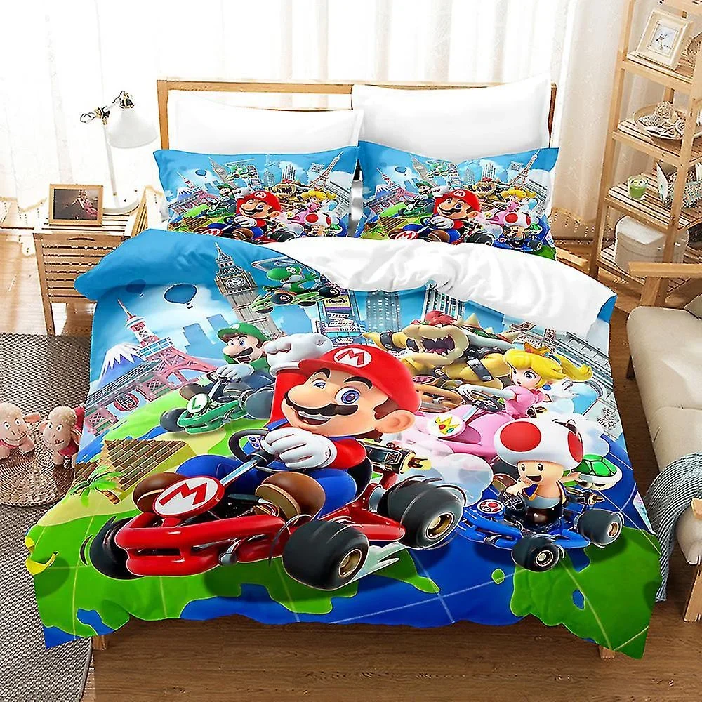 Click here for Refurbished Hefei Anime Game Mario Print Three Pie... prices