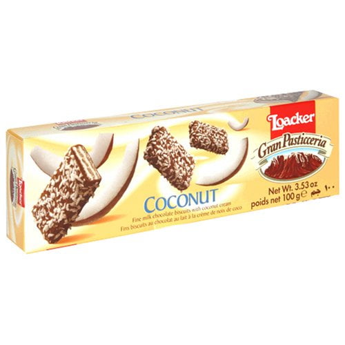 Loacker Gran Pasticceria Biscuits, Coconut, 3.53 Oz - Walmart.ca