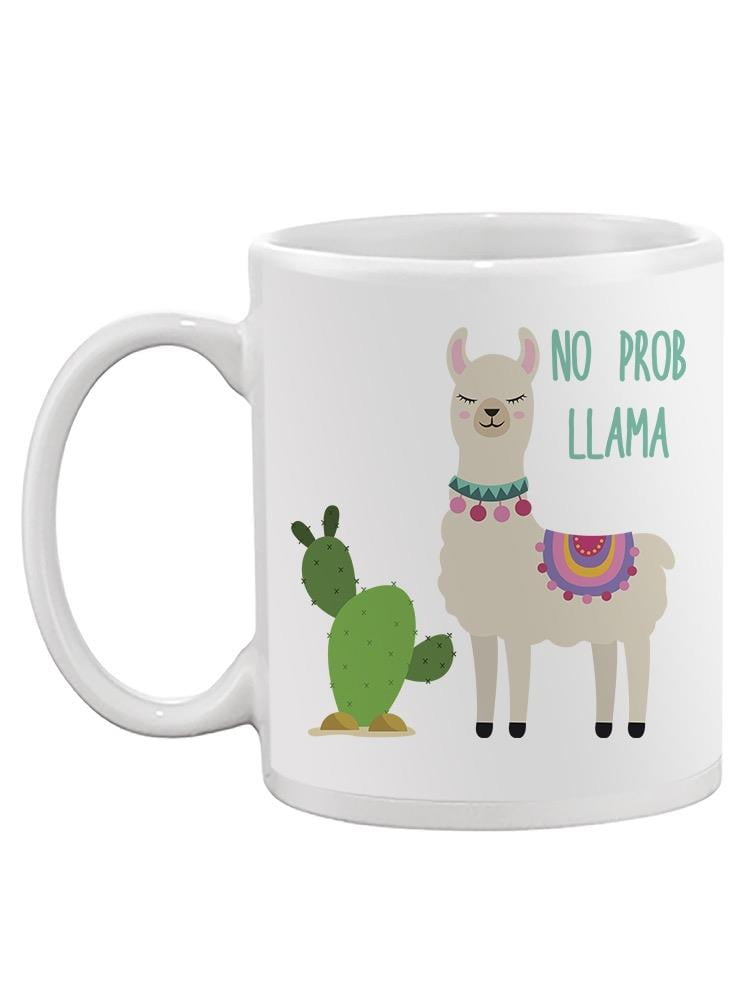 No Prob Llama Cactus Mug - SPIdeals Designs, - Walmart.com