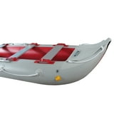 BRIS 14.1Ft Paddle Fishing Inflatable Kayak for Adults - Canoe Tender ...