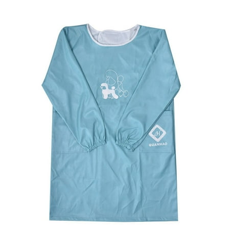 Pet Grooming Apron Waterproof Long Sleeves Dog Grooming Apron Pet ...