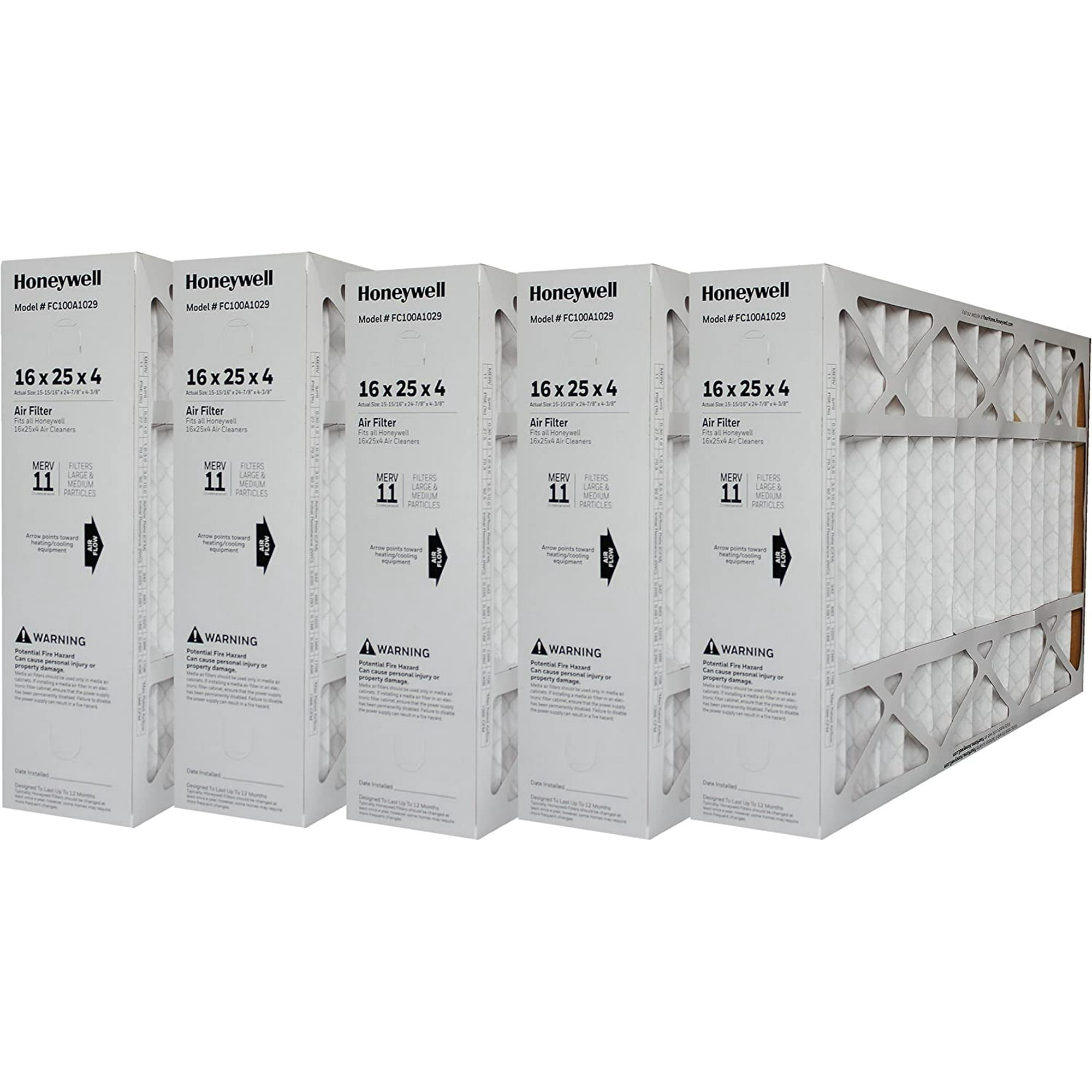 Click here for Honeywell Home Fc100a1029 16x25x4 Pack Of 5 16x25x... prices