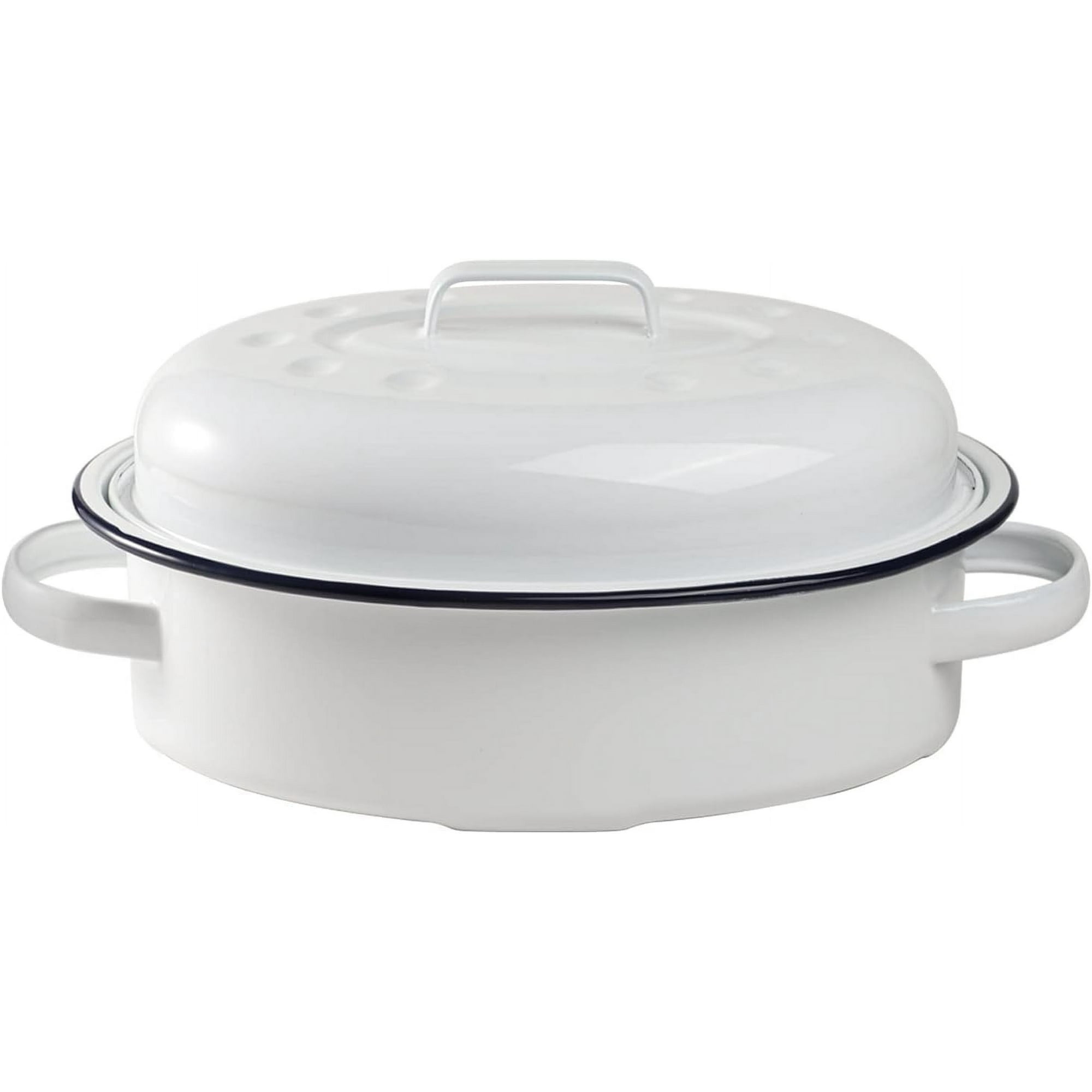 Click here for Ld Seller Enameled Roasting Pan With Lid  Covered... prices