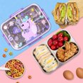 YOYTOO Dinosaur Stainless Steel Lunch Box Leakproof Bento Box ...