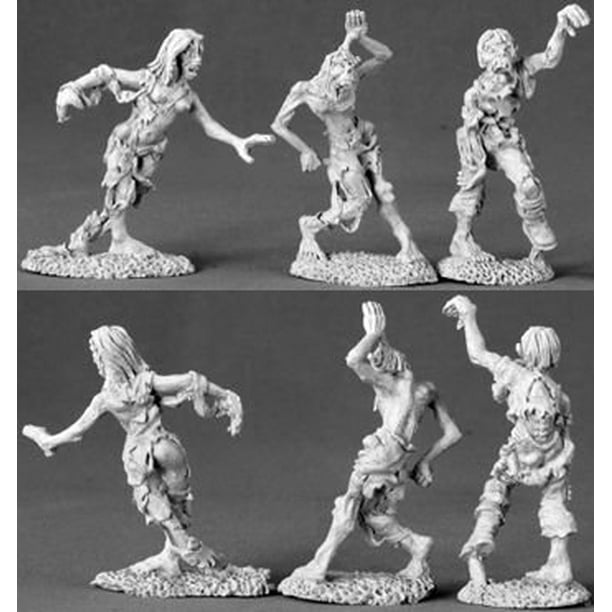 Zombies (3) Miniaturas Dark Heaven Legends Reaper 76248600 | Walmart en ...