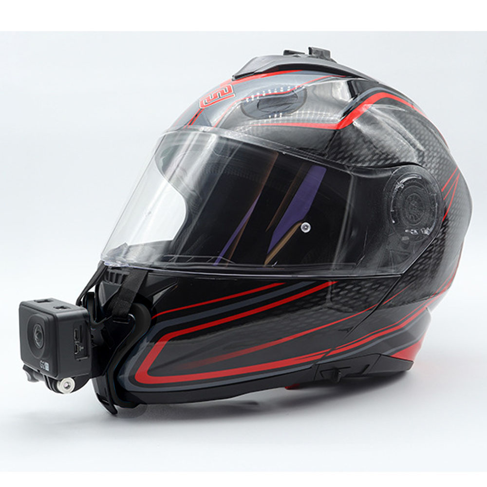 OSWCHIC Motorcycle Helmet Chin Mount for GoPro DJI Osmo AKASO Sport ...