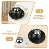 16 Pcs Self Adhesive Caster Wheels, 360° Swivel Mini Rolling Wheels for ...