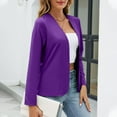 gbyLJF Women's Lightweight Cardigan Slim Fit Solid Color Open Front ...